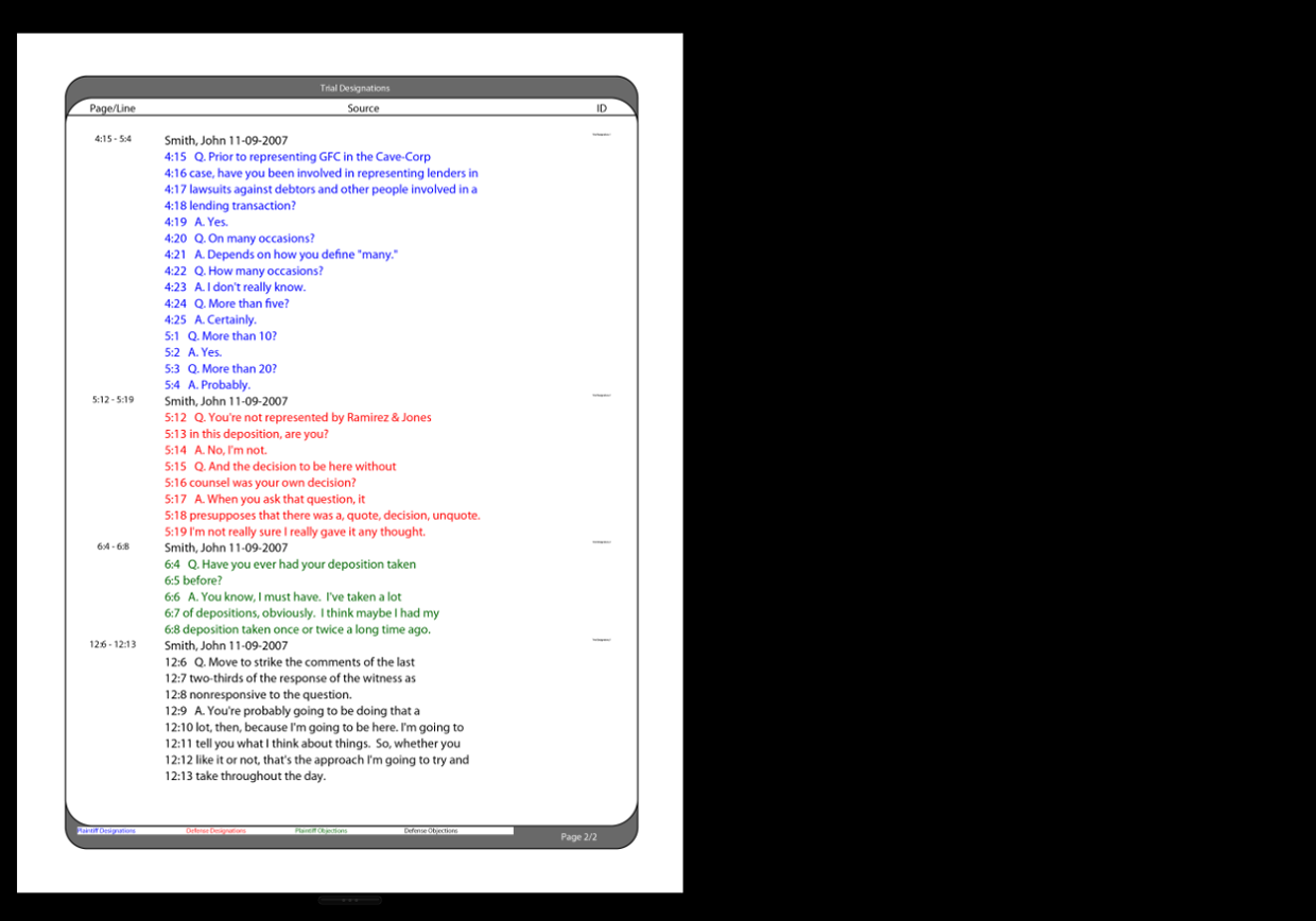 Designations – Green Legal Technology